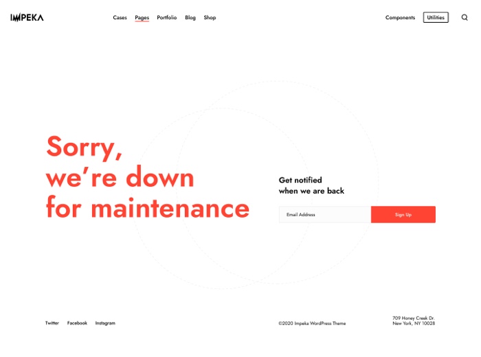 Impeka Premium Multipurpose WordPress theme - A supreme piece of art by Greatives