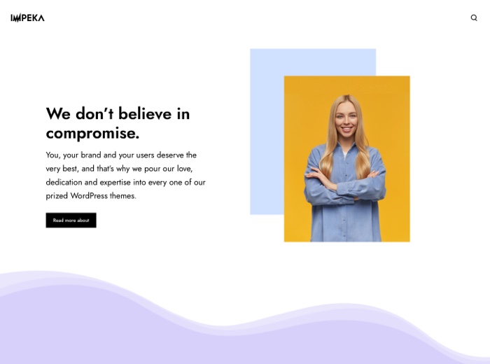 Impeka Premium Multipurpose WordPress theme - A supreme piece of art by Greatives